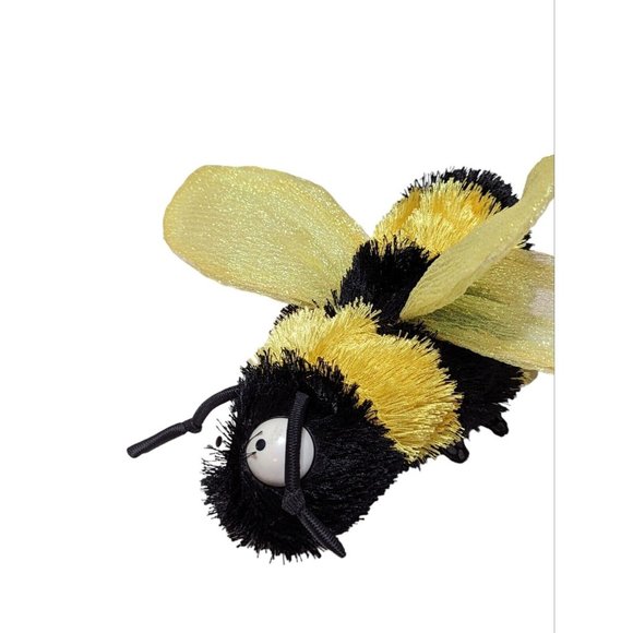Walmart | Toys | Small 7 Bumble Bee Black Yellow Plush Pretend Play ...